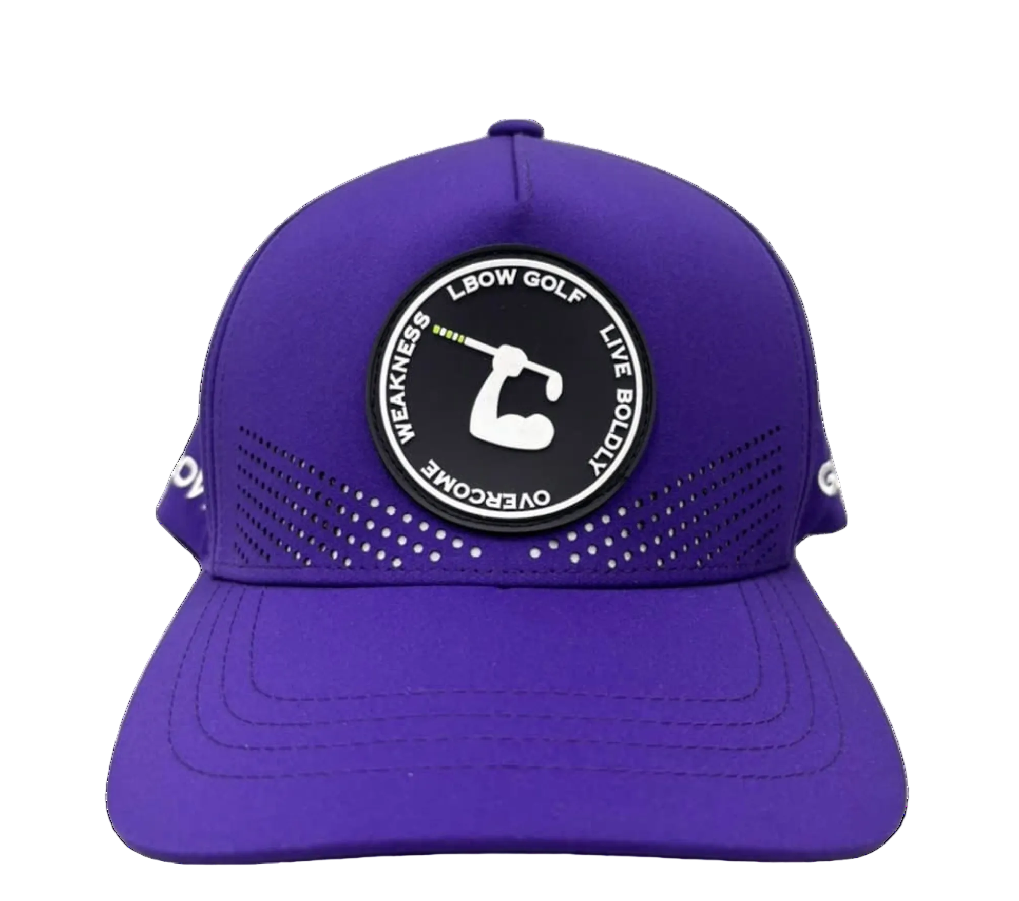 Purple LBOW Iconic Flex Hat – LBOW GOLF BRAND