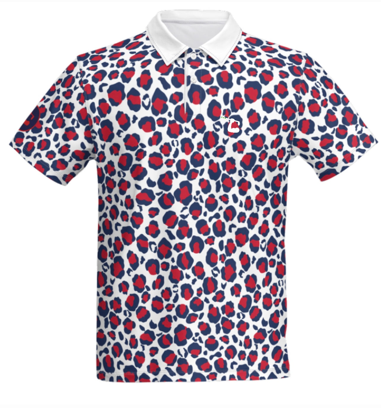 LBOW Patriotic Cheetah Polo – LBOW GOLF BRAND
